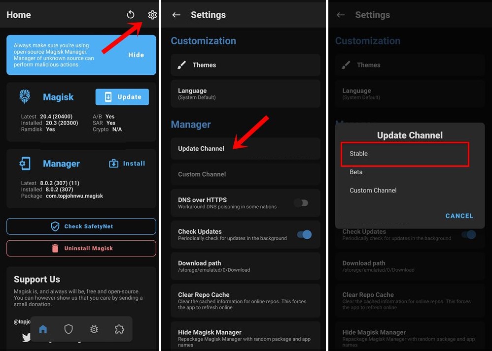 How to Update Magisk ZIP and Magisk Manager (without TWRP) - Root Droids